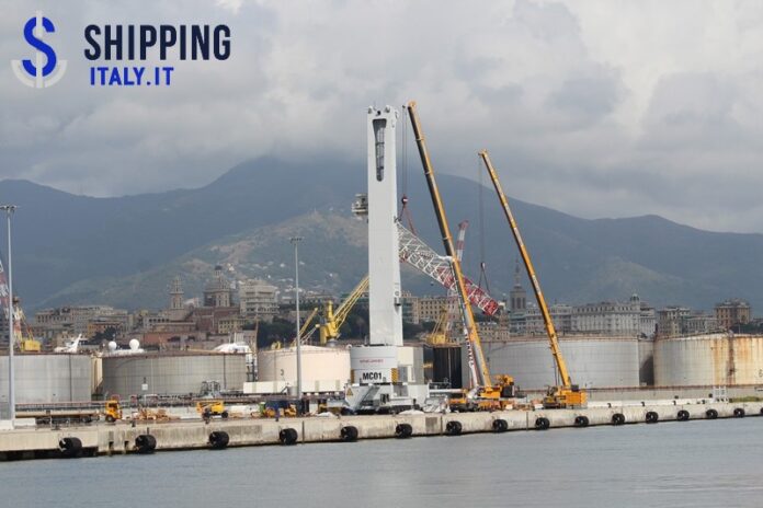 Quasi pronta la prima gru del nuovo Terminal Bettolo a Genova (FOTO ...