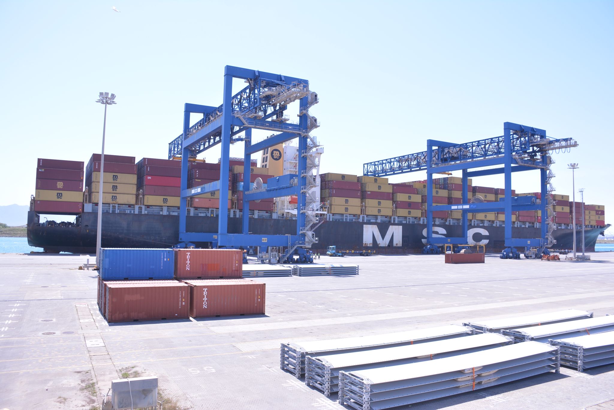 Cagliari ha accolto una portacontiner da 7.000 Teu di Msc - Shipping Italy