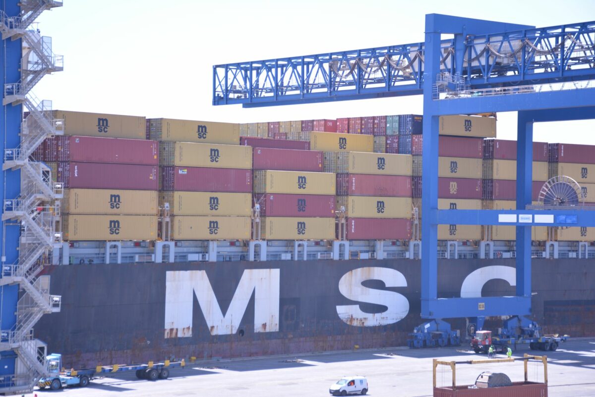 Cagliari ha accolto una portacontiner da 7.000 Teu di Msc - Shipping Italy