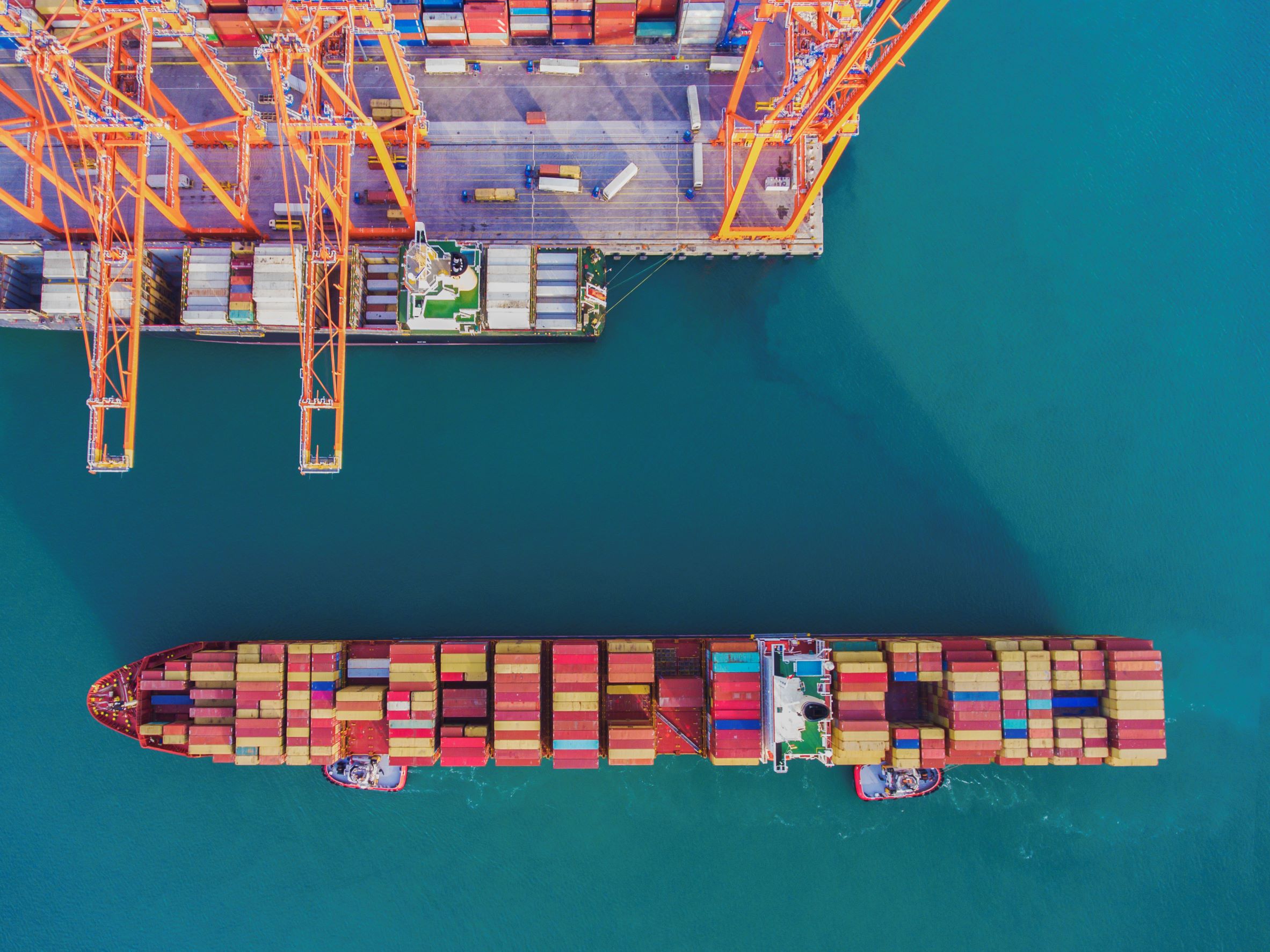 Navi portacontainer inattive ai minimi termini (0,4%) - Shipping Italy