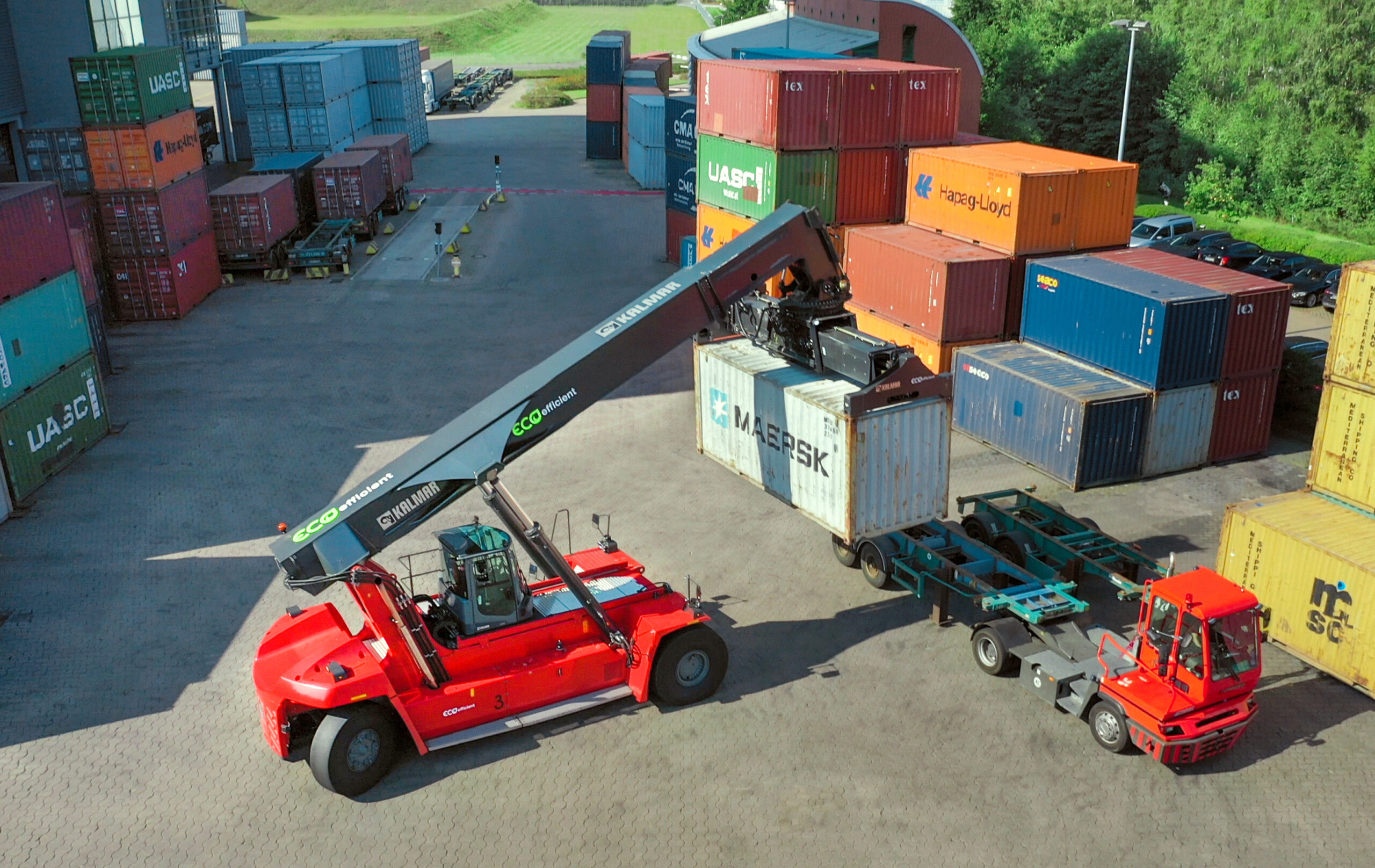Ordinati da Psa Italy a Kalmar otto nuovi reachstacker Drg Eco ...