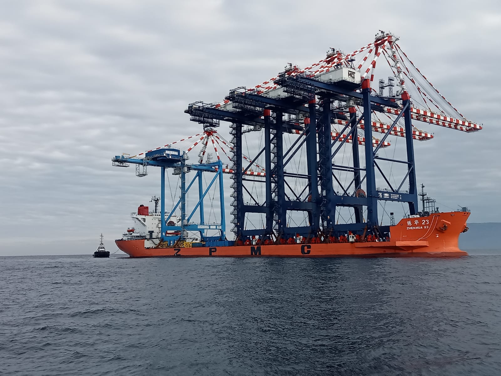 Arrivate a Gioia Tauro le tre nuove gru di banchina Zpmc acquistate da ...