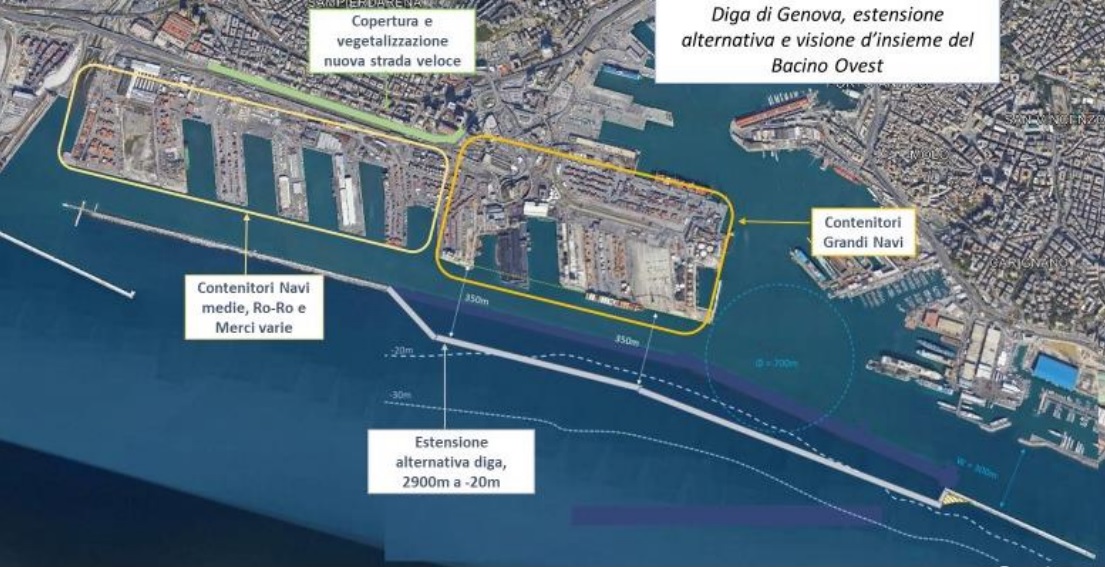 Ultimo allarme di Silva sulla nuova diga di Genova: "Segnerà l'inizio ...