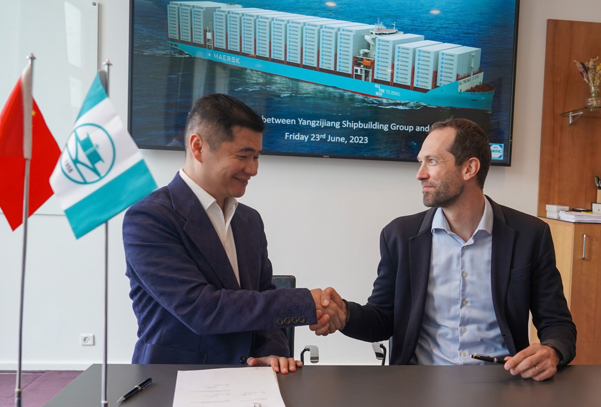 Maersk ha ordinato altre sei portacontainer a metanolo da 9.000 Teu ...