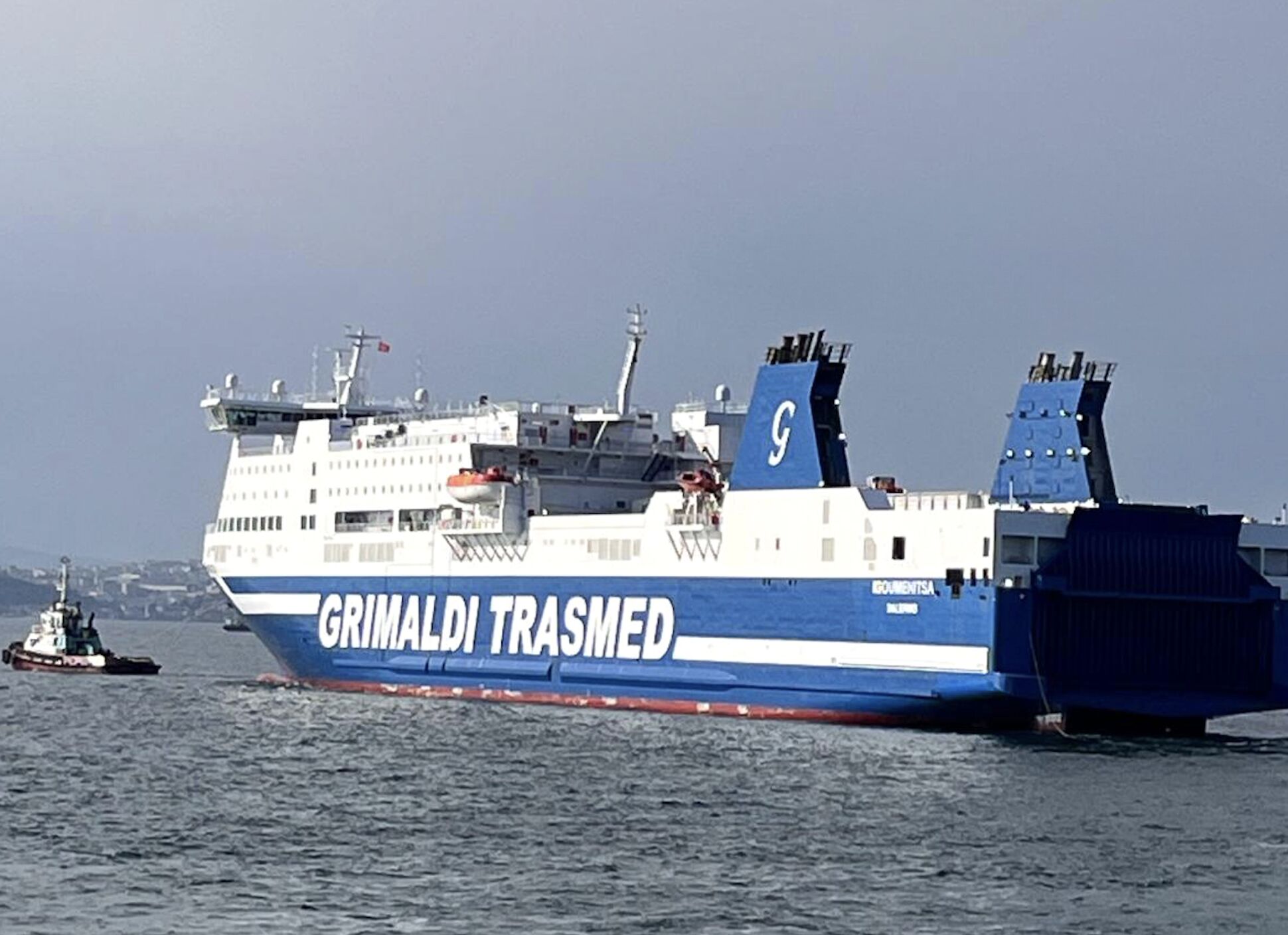 Il traghetto Igoumenitsa passa dalla flotta Grimaldi Euromed a quella di Trasmed Gle - Shipping ...