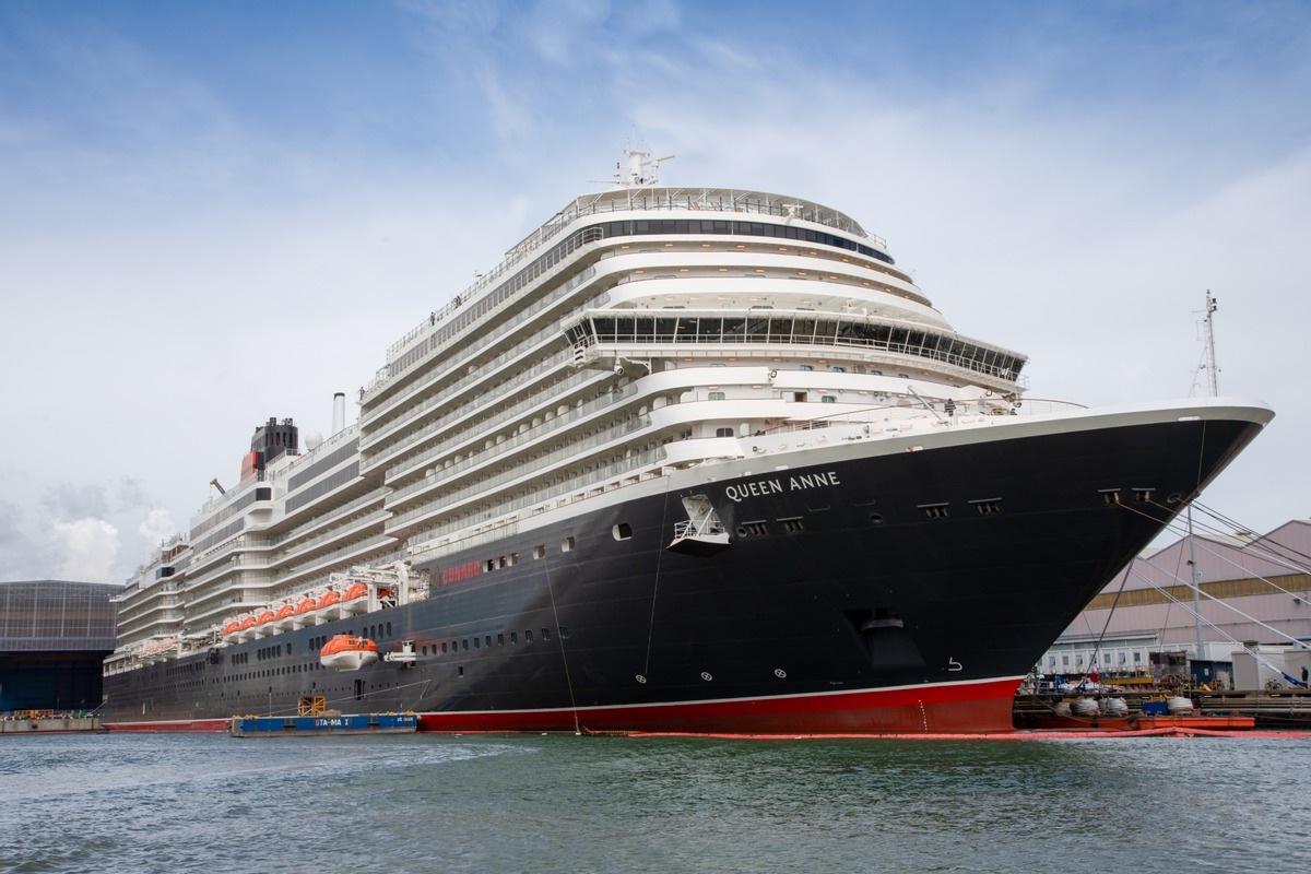 Fincantieri ha consegnato la nuova nave Queen Anne a Cunard - Shipping ...