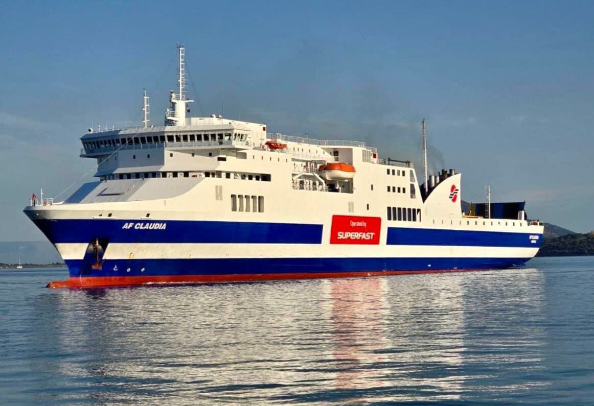 Il traghetto AF Claudia di Adria Ferries in charter per 12 mesi in ...