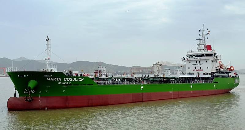 F.lli Cosulich ha preso in consegna la prima bettolina per biofuel e ...