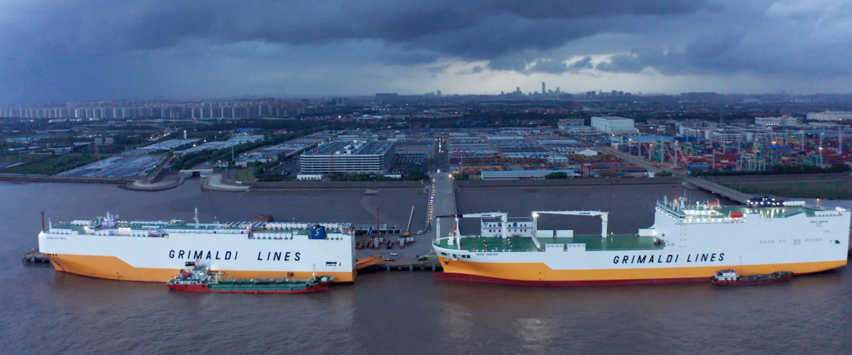 Oltre alla nuova linea Far East - West Africa, Grimaldi debutta anche ...