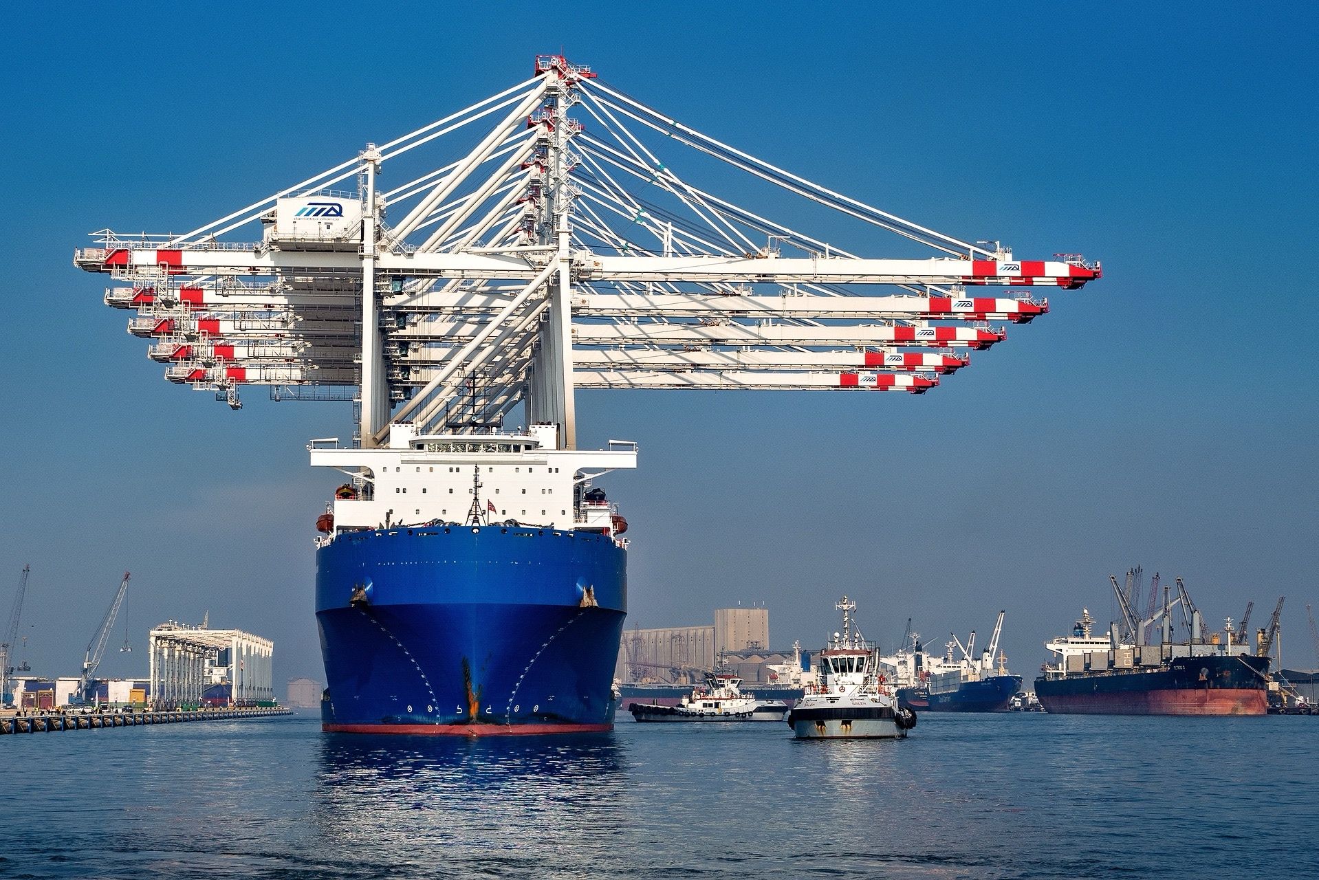 Approdate al nuovo terminal container di Contship in Egitto le prime ...