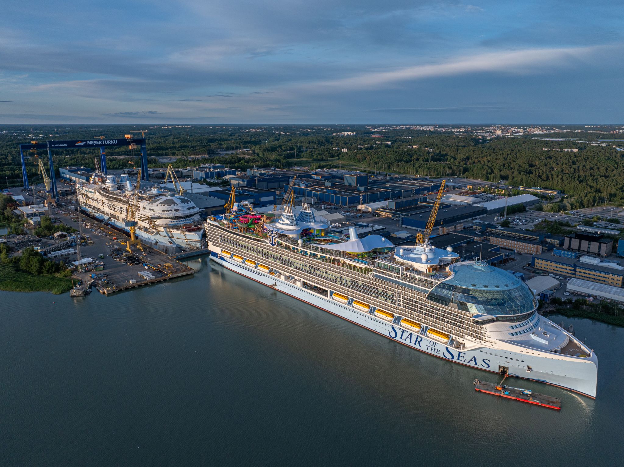 Royal Caribbean prenota gli slot di costruzione a Meyer Turku fino al ...