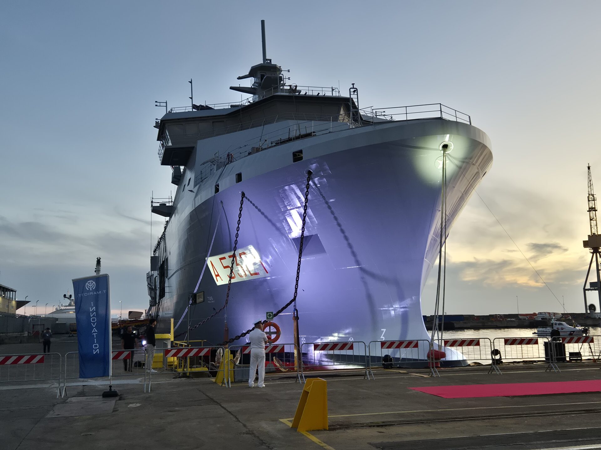 Celebrato da T.Mariotti il varo di nave Olterra - Shipping Italy