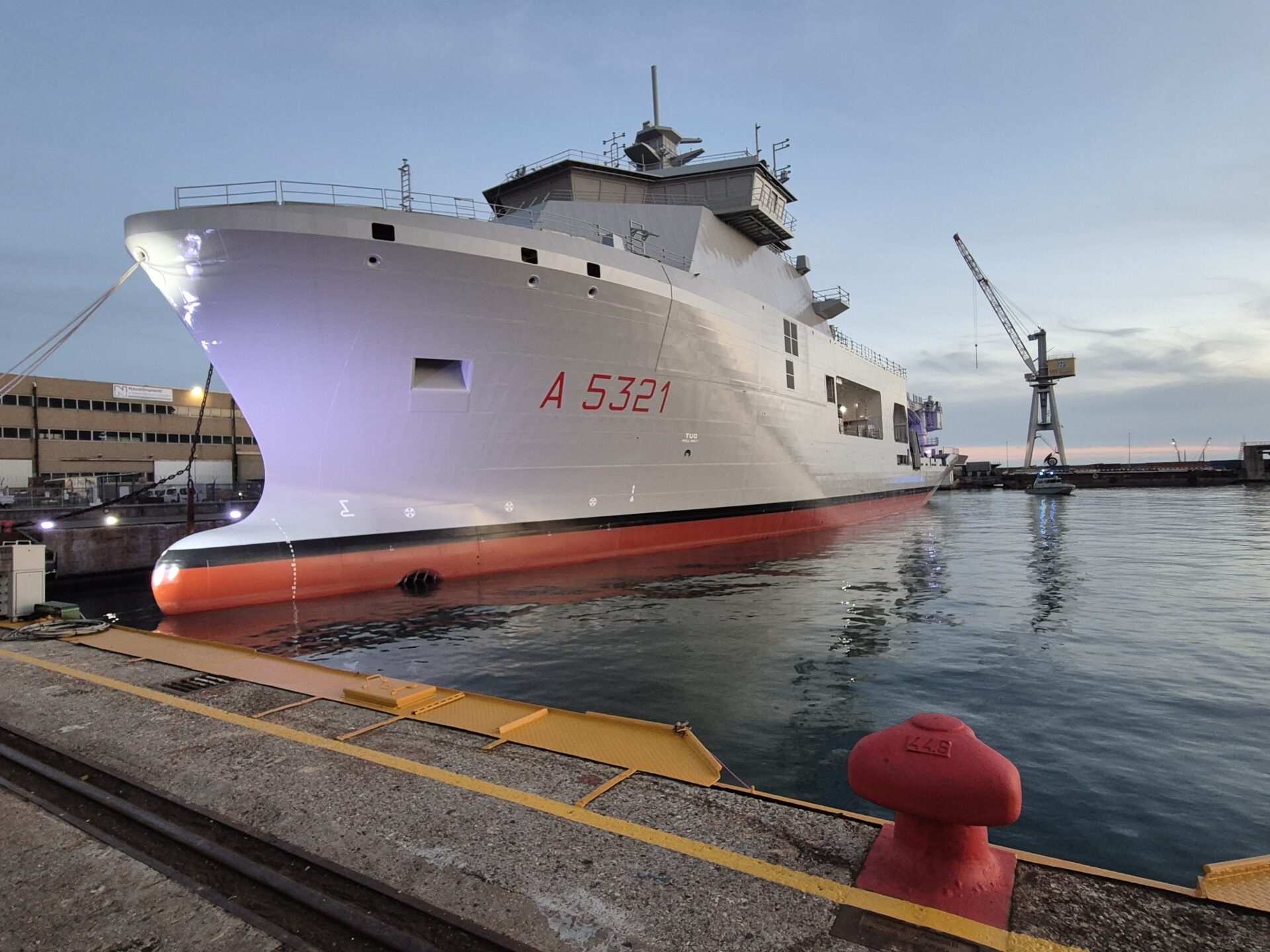 Celebrato da T.Mariotti il varo di nave Olterra - Shipping Italy