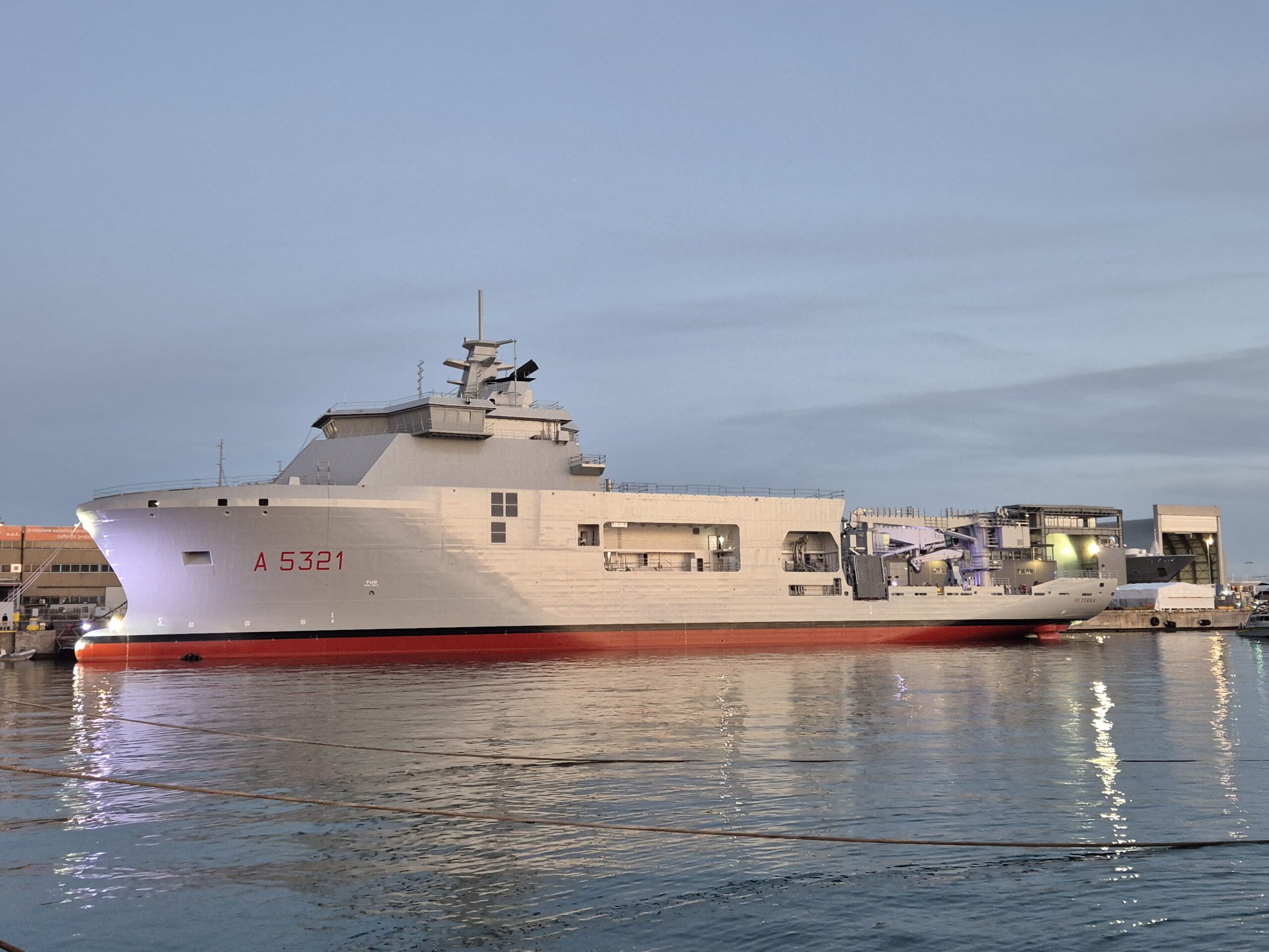 Celebrato da T.Mariotti il varo di nave Olterra - Shipping Italy