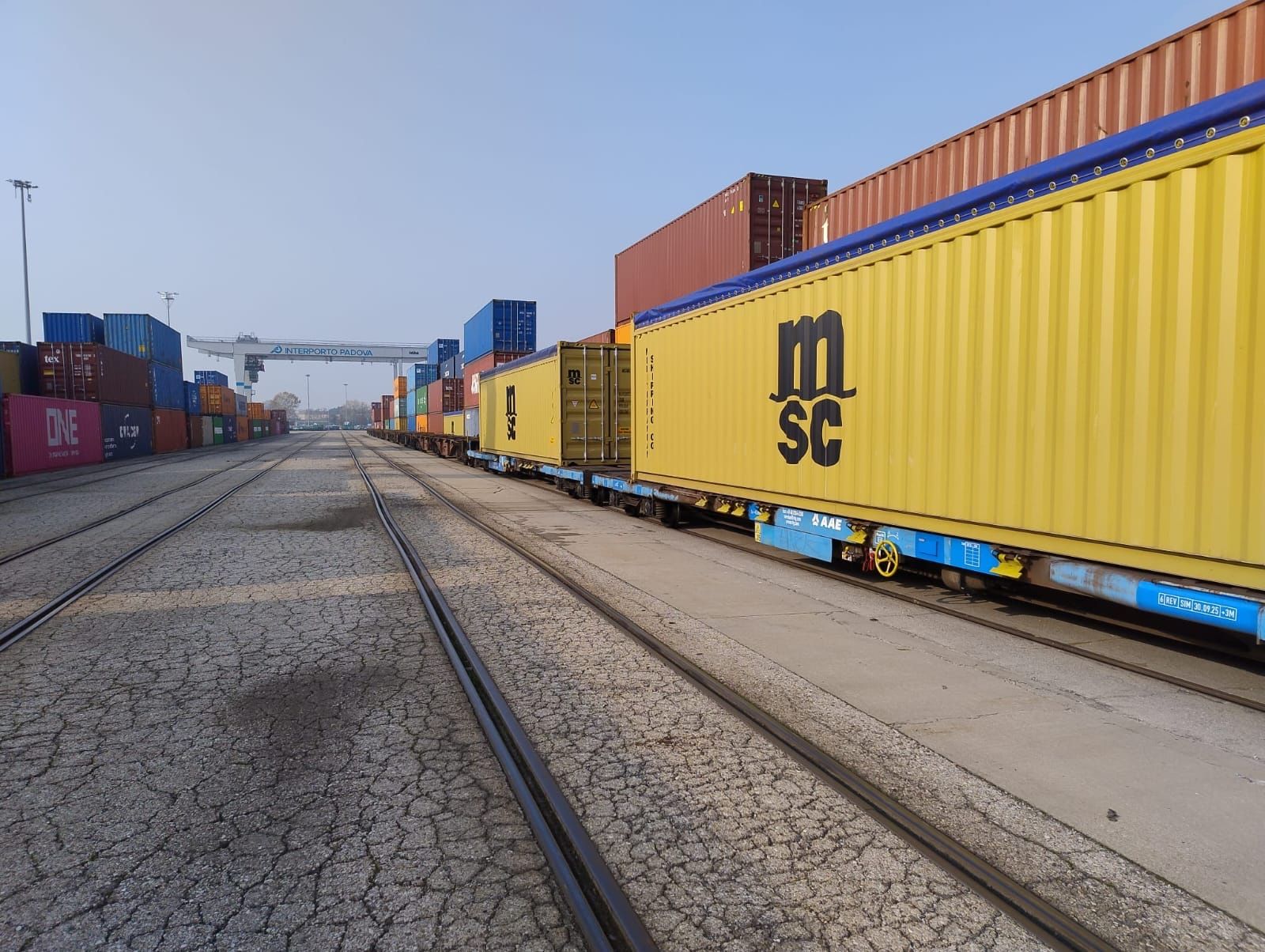 Sui treni di Msc salgono anche i container open top - Shipping Italy