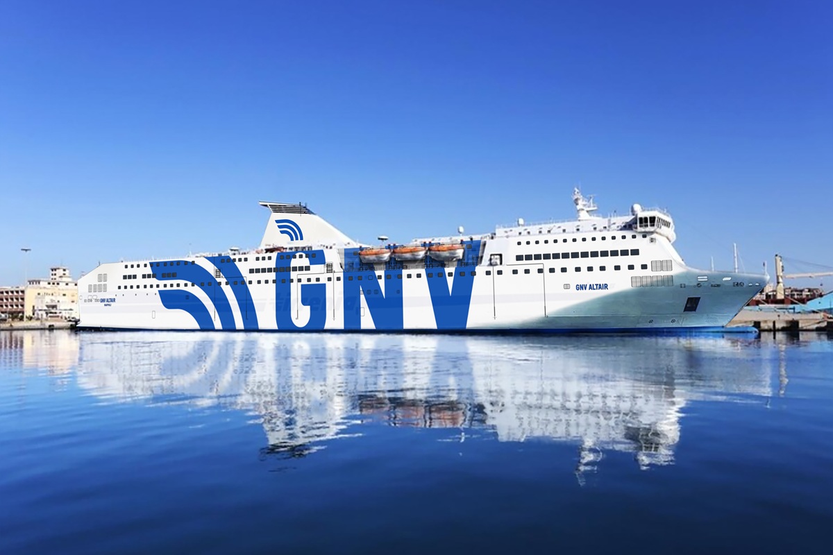 Il traghetto Janas cambia flotta e diventa Gnv Altair - Shipping Italy